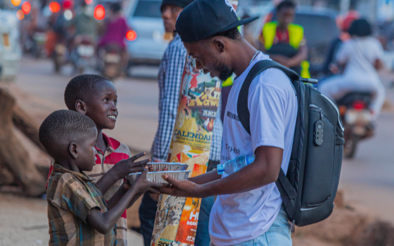 Hope Amidst Adversity: Shabani Chani Feeds Homeless Kids in Uganda ...