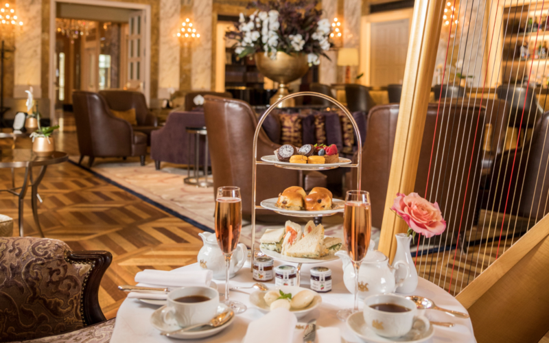 Afternoon Tea with Harp Music at Hotel Imperial Vienna - FAB L'Style