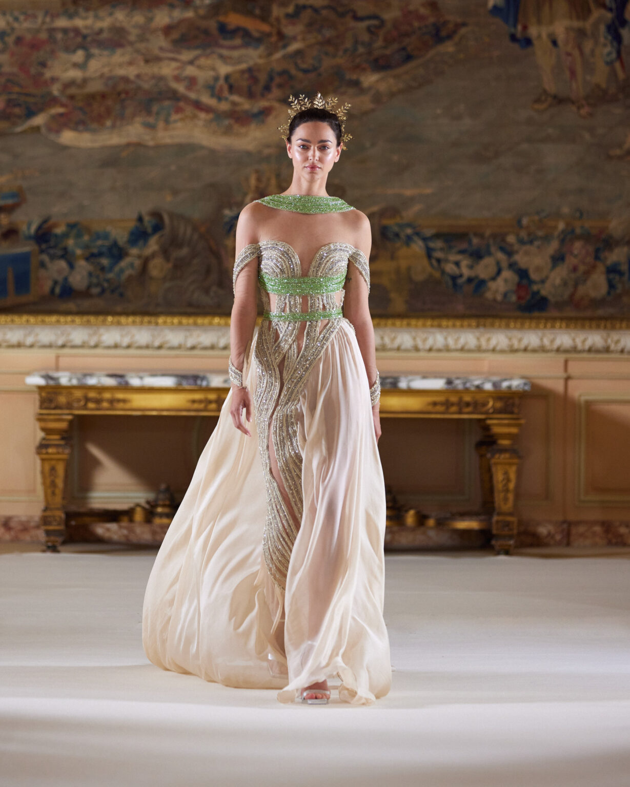 Paris Couture Week: Tony Ward Couture presents Nymphs Rebirth for FW 24 ...