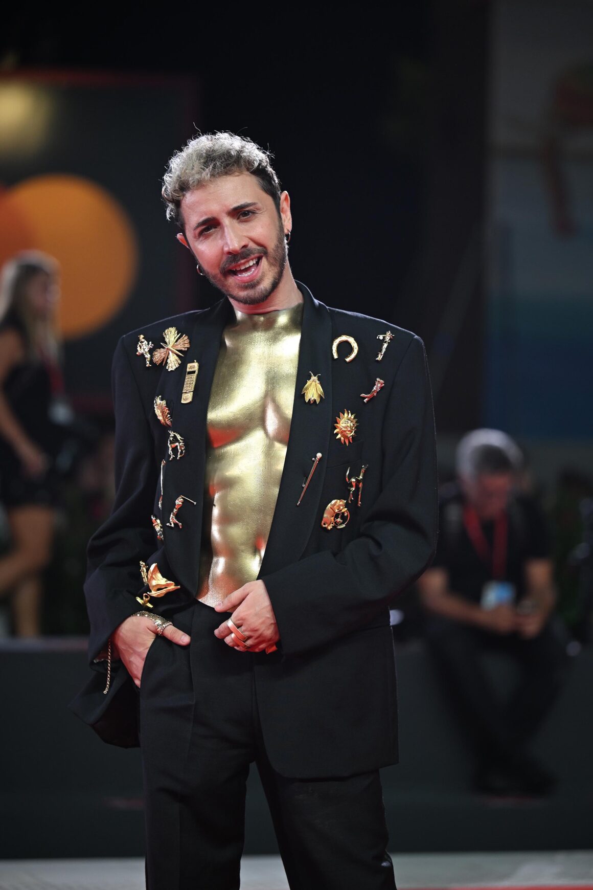 Osvaldo Supino Shines in Gold at Venice Film Festival 2024 - FAB L'Style