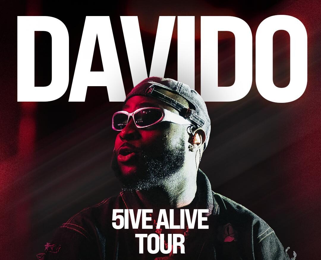 Davido Opens Seven-City European '5IVE ALIVE' Tour 2026 - FAB L'Style